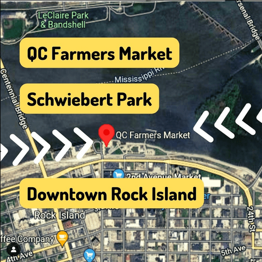 QC Farmers Market – The Quad Cities area's homegrown farmers' market